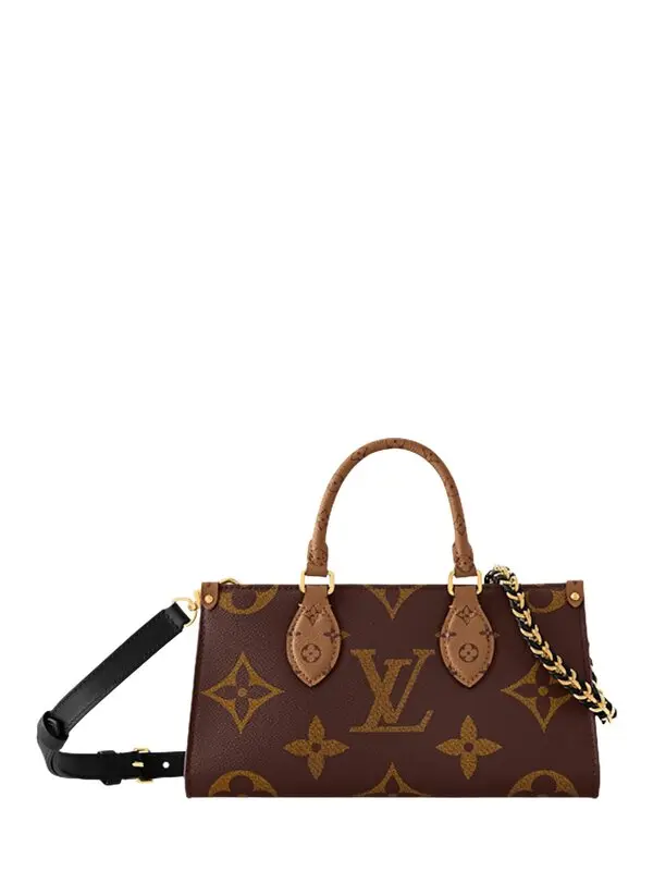 LOUIS VUITTON Onthego East West Chain - Brown