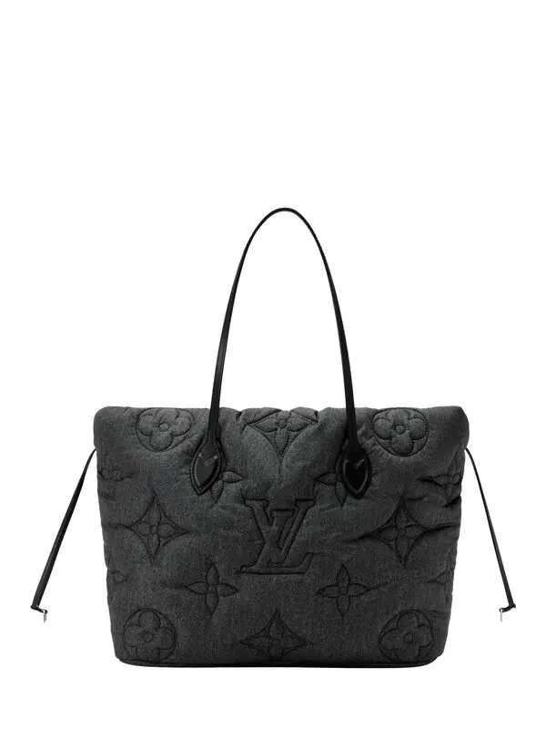LOUIS VUITTON Neverfull Inside Out Mm Tote - Black