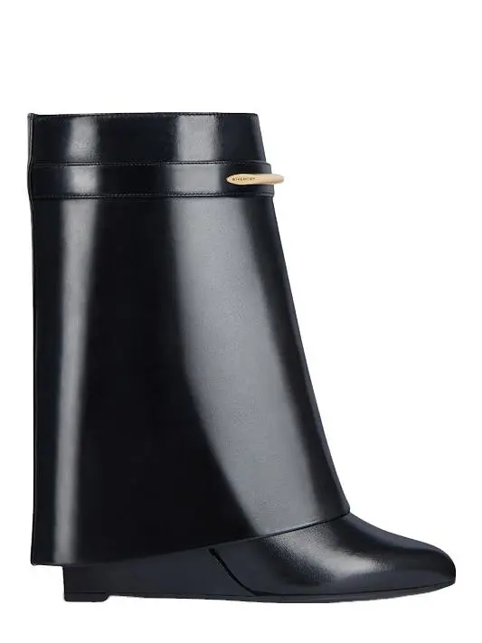 Givenchy Shark Pinch Ankle Boots - Black