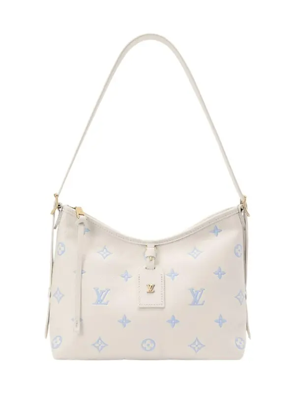 LOUIS VUITTON Carryall Pm - White