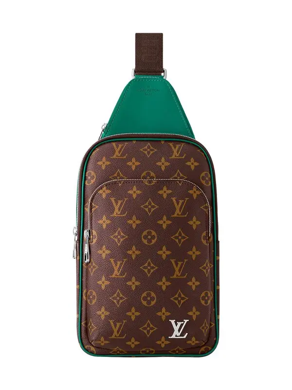 LOUIS VUITTON Avenue Sling Bag Monogram Canvas - Brown
