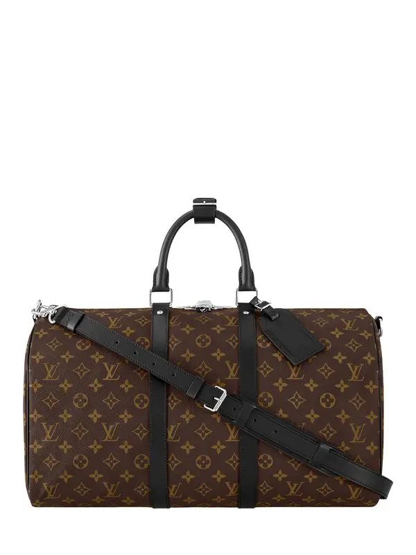 LOUIS VUITTON Keepall Bandoulière 45 Monogram Canvas - Brown