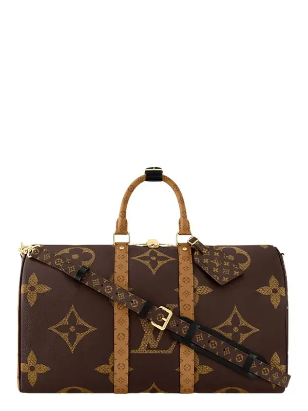 LOUIS VUITTON Keepall Bandoulière 45 Monogram - Brown