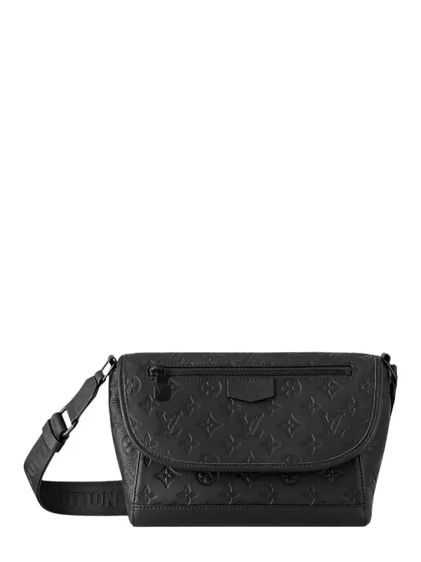 LOUIS VUITTON Pulse Messenger Monogram Shadow - Black