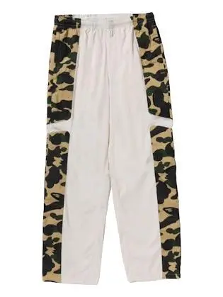 A BATHING APE 1st Camo Relaxed Fit Track Pants - Yellow
