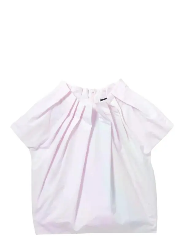 Simone Rocha Gathered Tulip Blouse - Pink