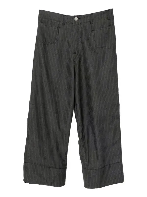 Junya Watanabe X Levi's Pinstripe Trousers - Grey