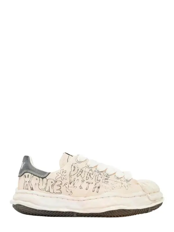 Mihara Yasuhiro Blakey Low-top Sneakers - Neutrals