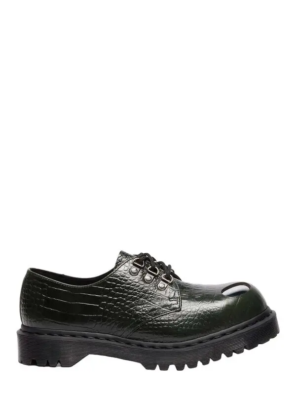 Dr. Martens 1461 Bex Stee Leather Sneakers - Forest Green