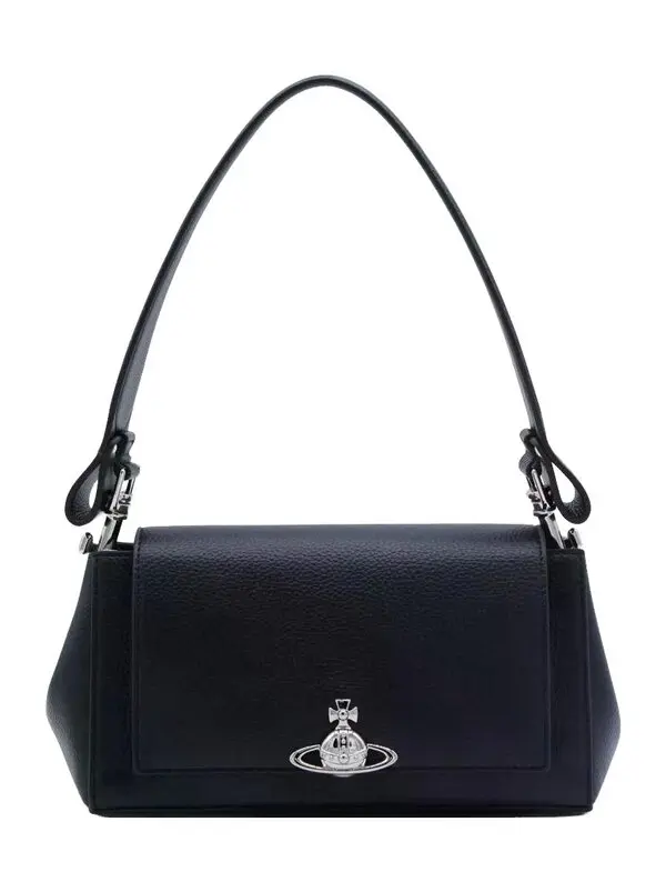 VIVIENNE WESTWOOD Hazel Orb-detail Shoulder Bag - Black