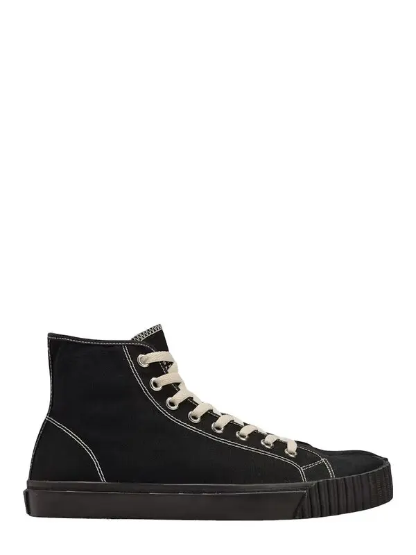 MAISON MARGIELA Tabi High Top Sneakers - Black
