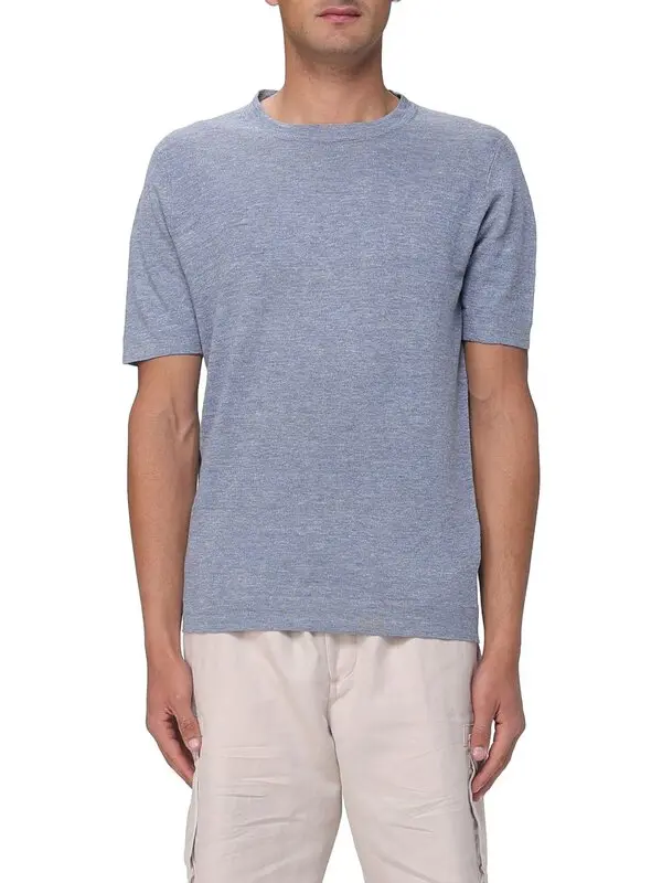 Brunello Cucinelli T-shirt - Gnawed Blue