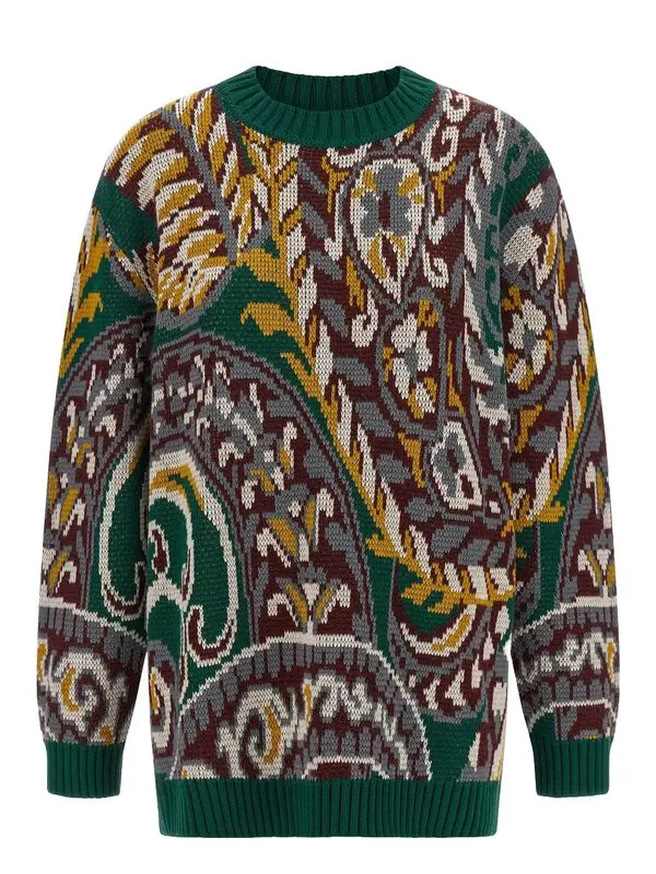 Etro Patterned Pullover Sweater - Multicolor
