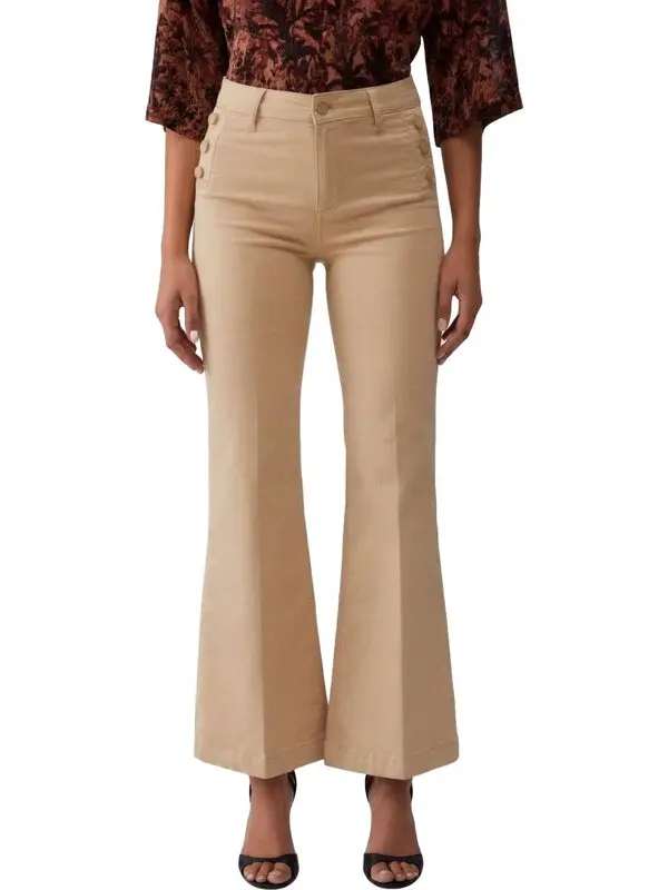 Liu Jo Wide Leg Pants - Cream