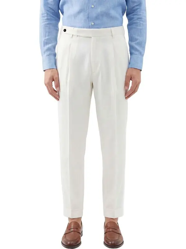 PT TORINO Trousers - White