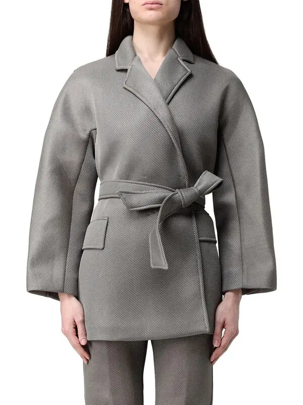 Max Mara Belted Jacket - Mastic