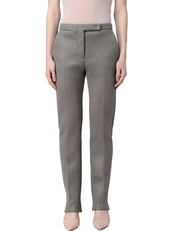 Max Mara Mesh Tailored Trousers - Mastic