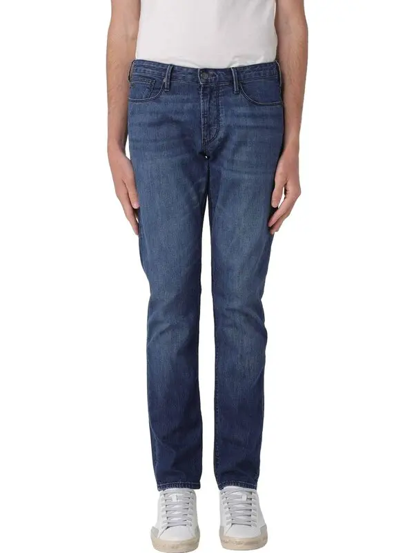 Emporio Armani Straight Leg Jeans - Denim