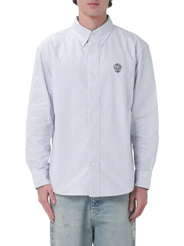 SUNFLOWER Cotton Casual Shirt - Blue