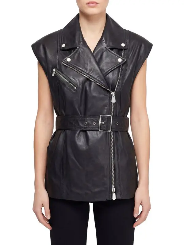 Pinko Belted Jacket - Black