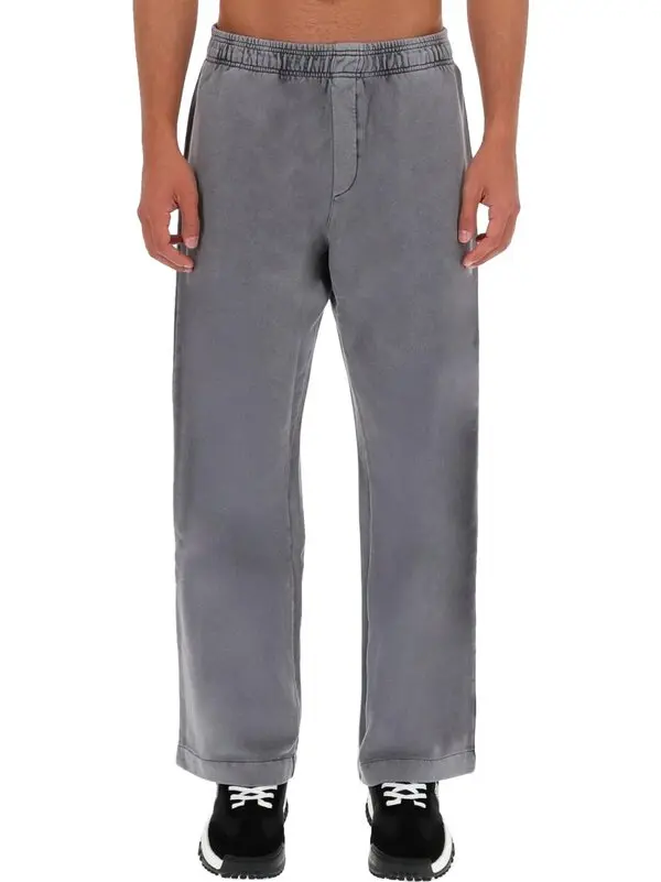 Versace Straight Leg Pants - Grey