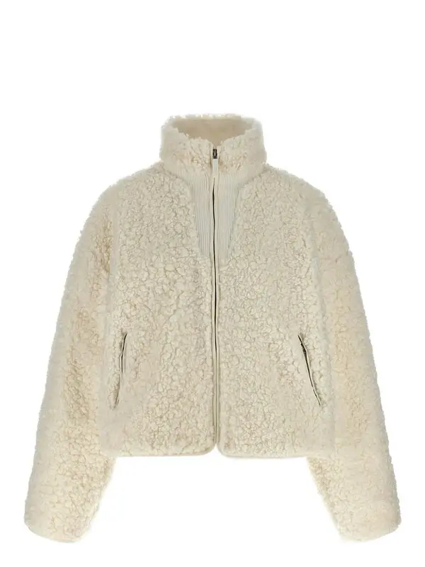 ENTIRE STUDIOS Fleece Jacket - White