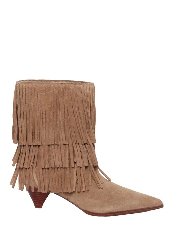 Michael Kors Fringe Boots - Black