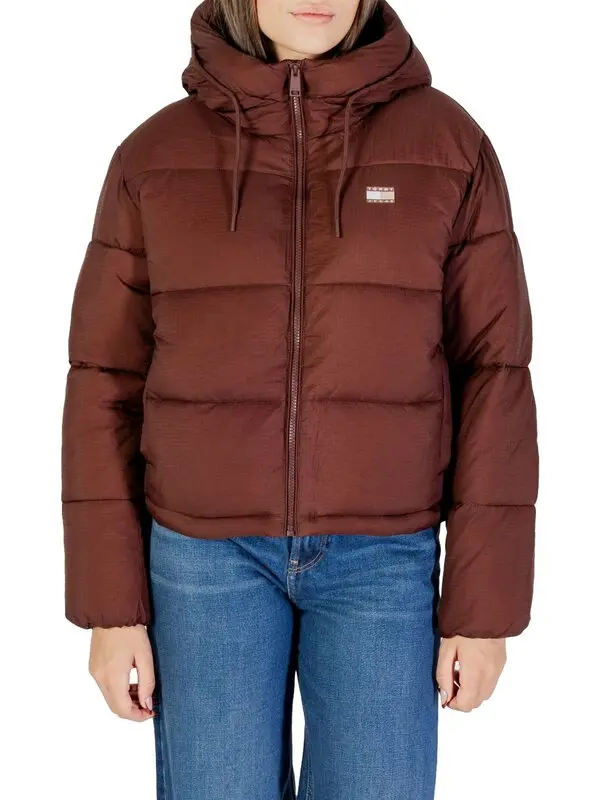 Tommy Hilfiger Puffer Coat - Brown