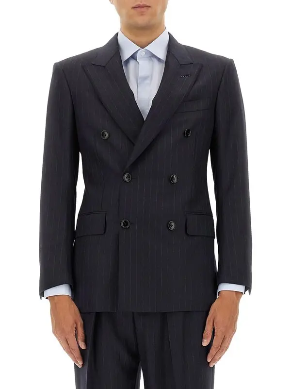 TOM FORD Tailored Jacket - Navy