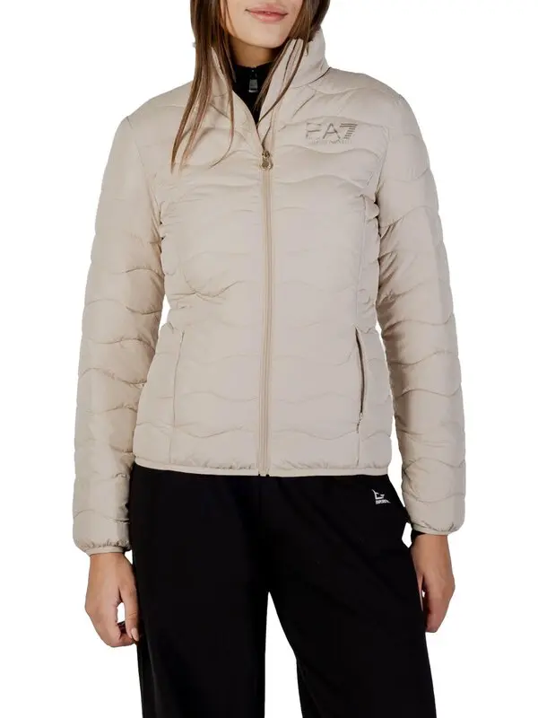 EA7 Quilted Jacket - Beige