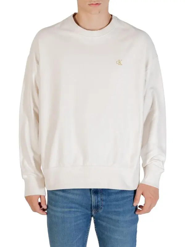 Calvin Klein Crewneck Sweatshirt - Milk