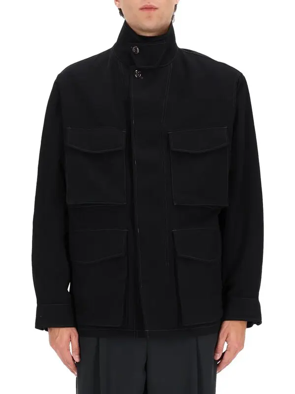 LEMAIRE Utility Jacket - Black