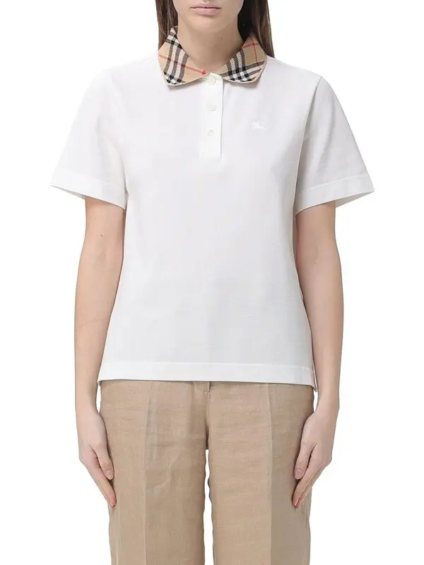 Burberry Polo Shirt - White