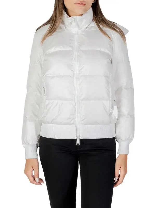 Armani Exchange Padded Coat - White