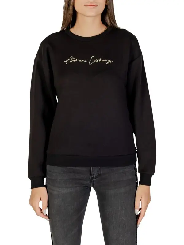 Armani Exchange Crewneck Sweatshirt - Black