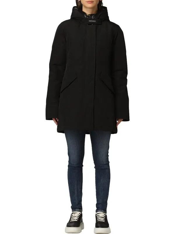 Woolrich Hooded Parka - Black