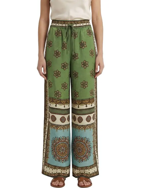 ALEMAIS Printed Pants - Multicolor