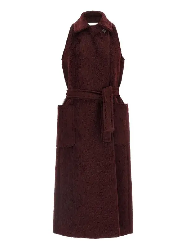 Max Mara Coat - Cherry