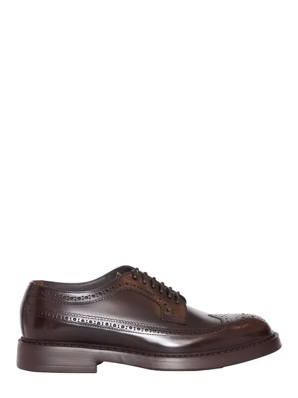 DOUCAL'S Brogue Shoes - Brown