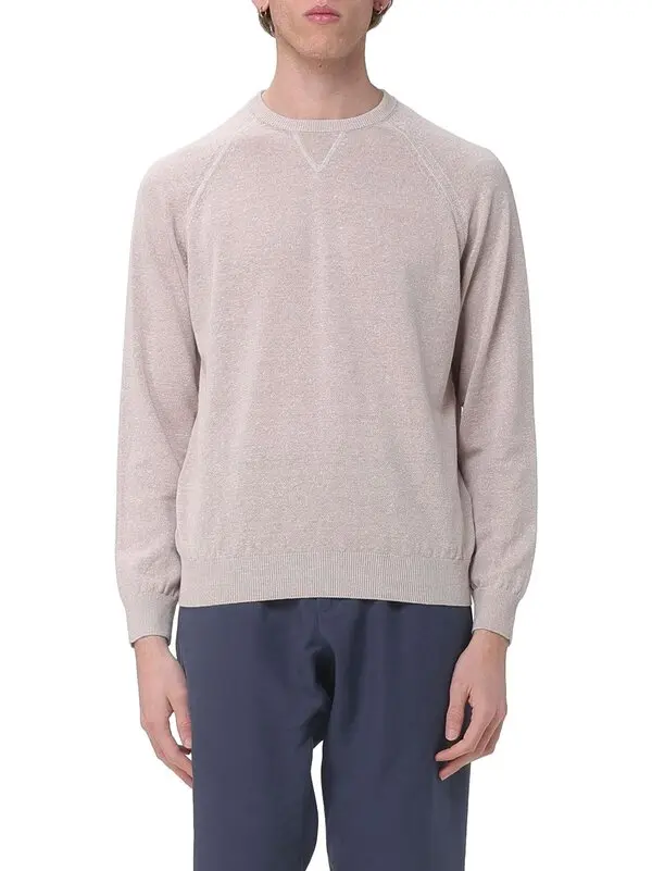 Eleventy Crewneck Sweater - Blush Pink