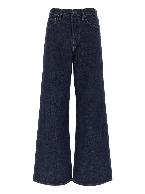 AGOLDE Wide Leg Jeans - Blue