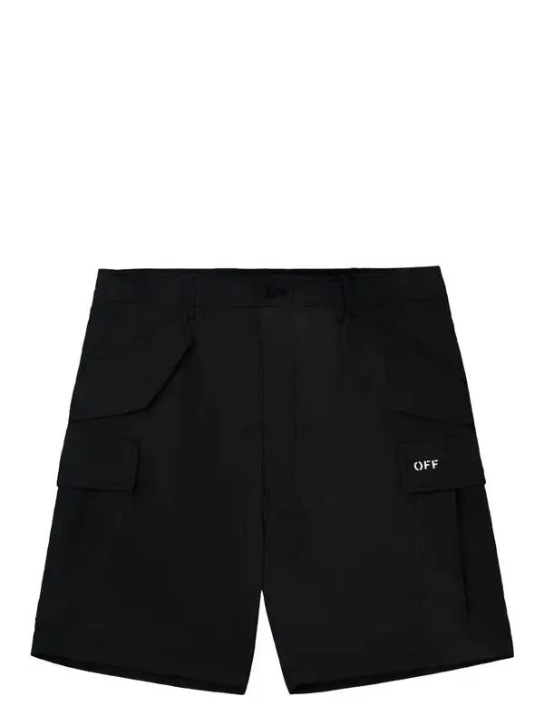 Off-White Cargo-pocket Shorts - Black