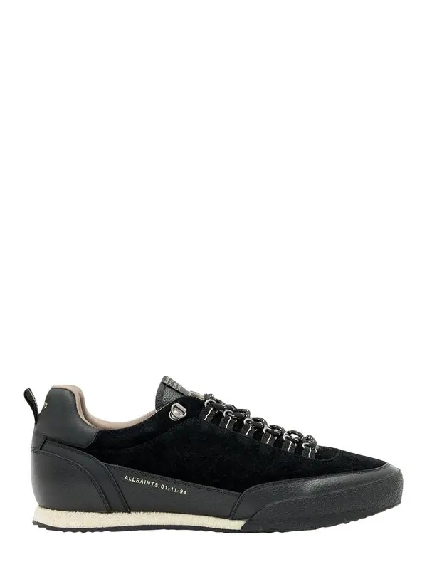 ALLSAINTS Leather Harri Sneakers - Black