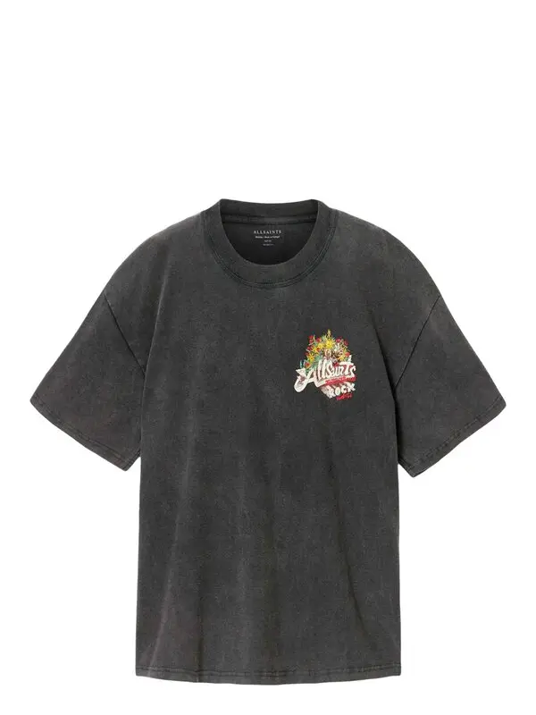 ALLSAINTS Organic Cotton Roque T-shirt - Black