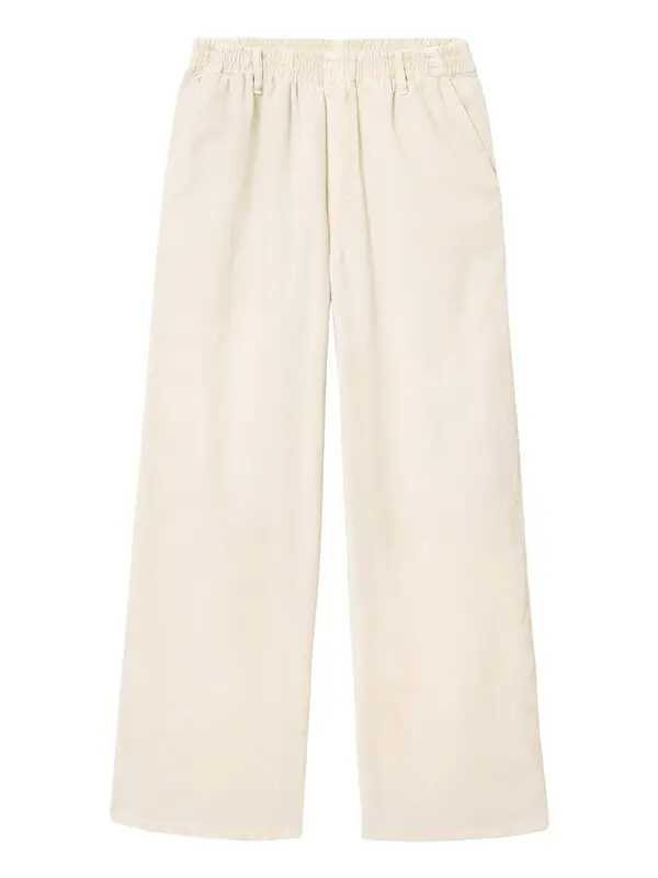 ALLSAINTS Corduroy Sabbath Wide-leg Trousers - White