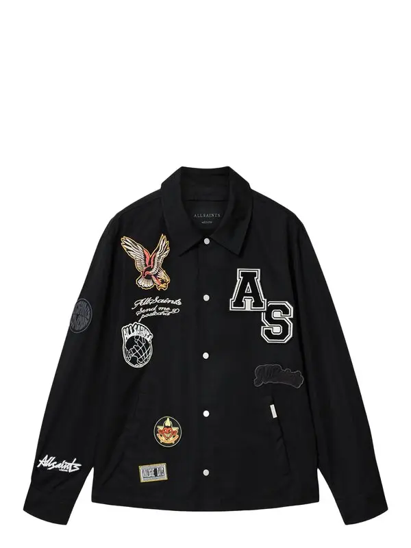 ALLSAINTS Soundman Coach Jacket - Black