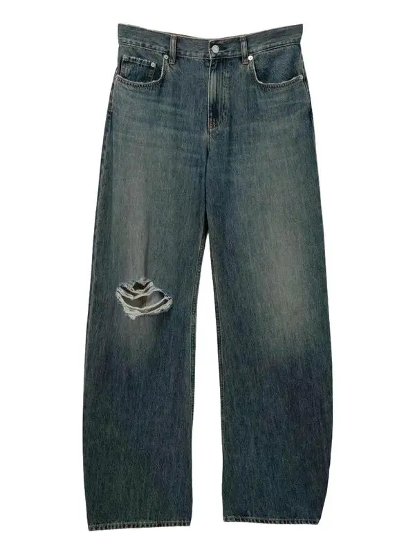 Helmut Lang Distressed Jeans - Blue