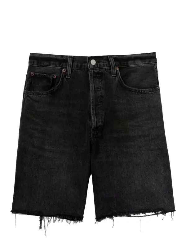 AGOLDE Indra Denim Shorts - Black