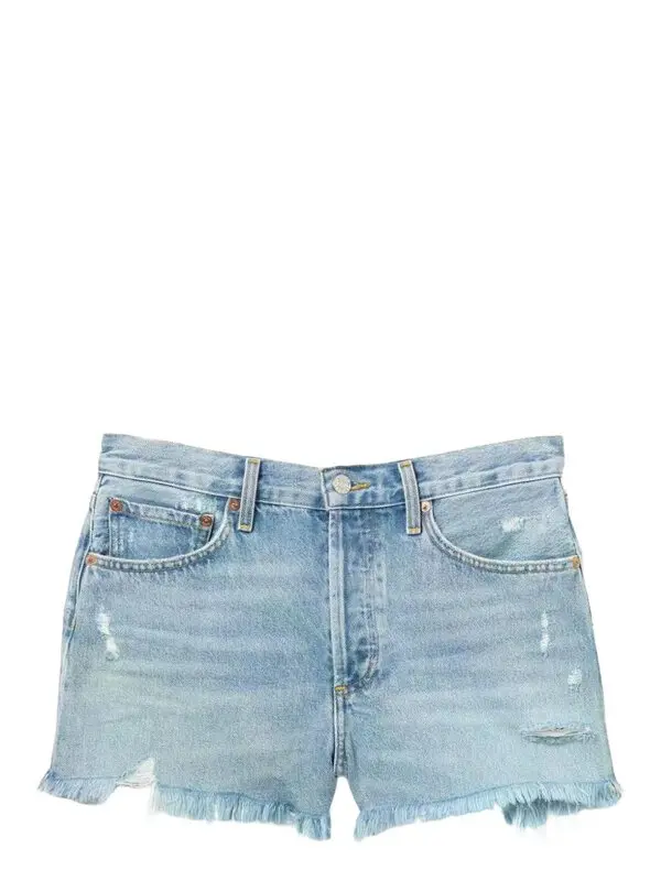 AGOLDE Parker Denim Shorts - Blue