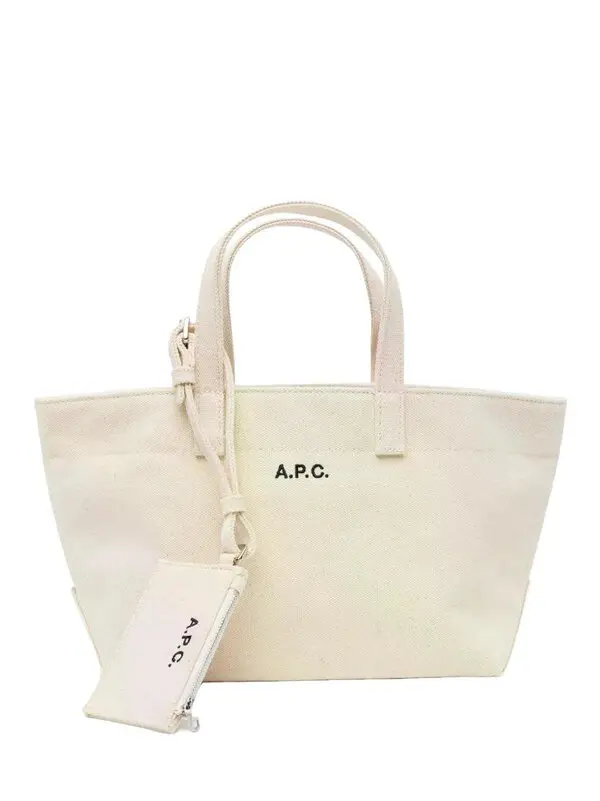 A.p.c. Le Drummer Small Tote Bag - Neutrals
